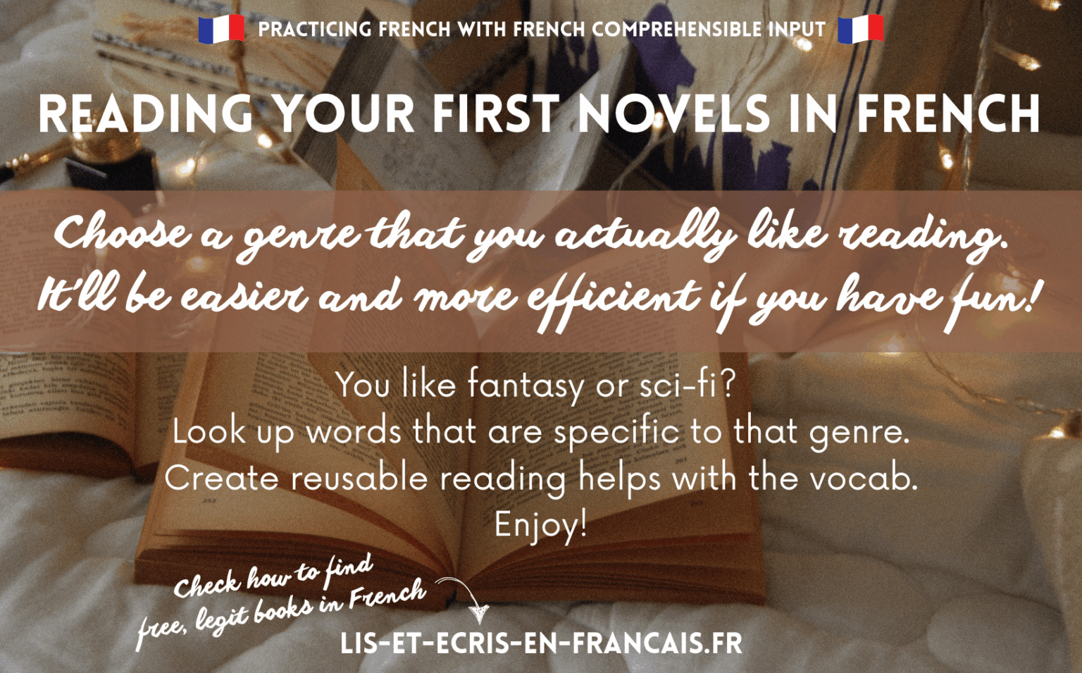 How to find free French ebooks - Lis et écris en français